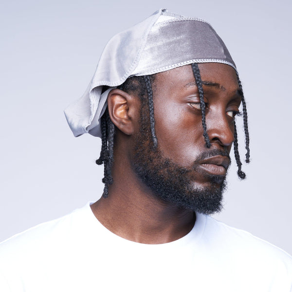 Grey Velvet Durag | Hair Accessories | Lux-Ru – Lux Ru